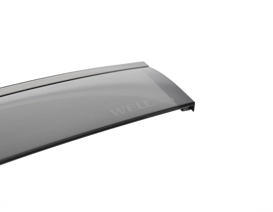 WellVisors Side Window Deflectors Lexus rx 2023+ with Black trim ...