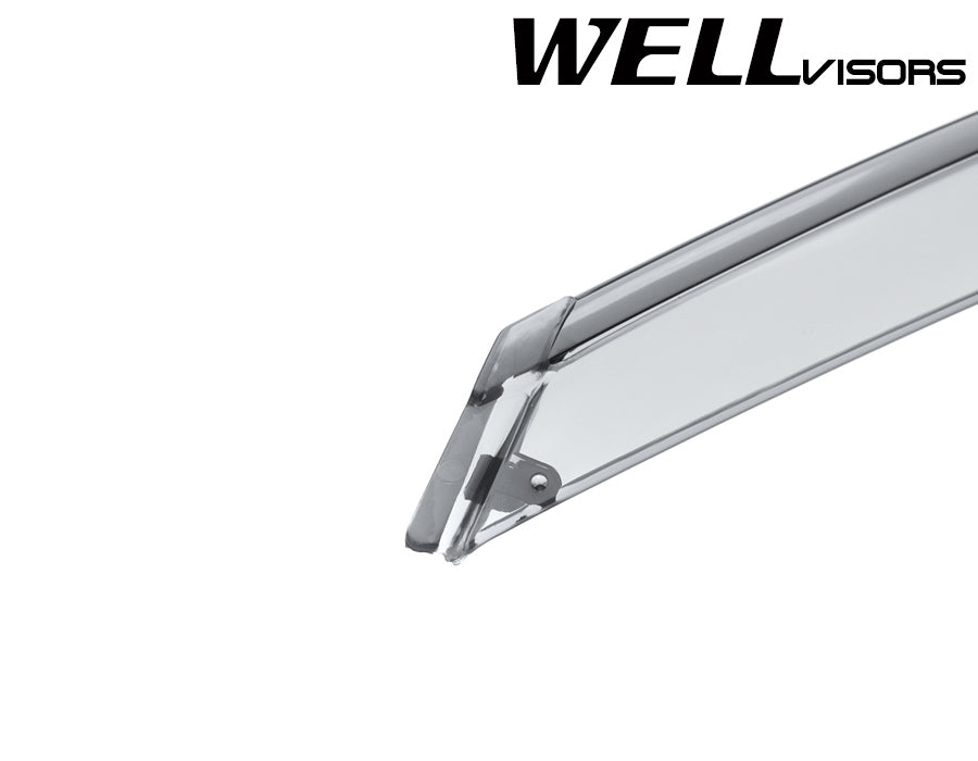WellVisors Side Window Deflectors BMW E90 3-Series Sedan 06-11 with ...
