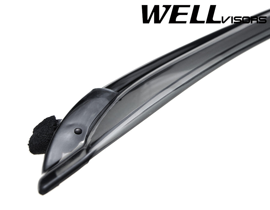 WellVisors Side Window Deflectors Chevrolet Sonic Sedan 12-20 With ...