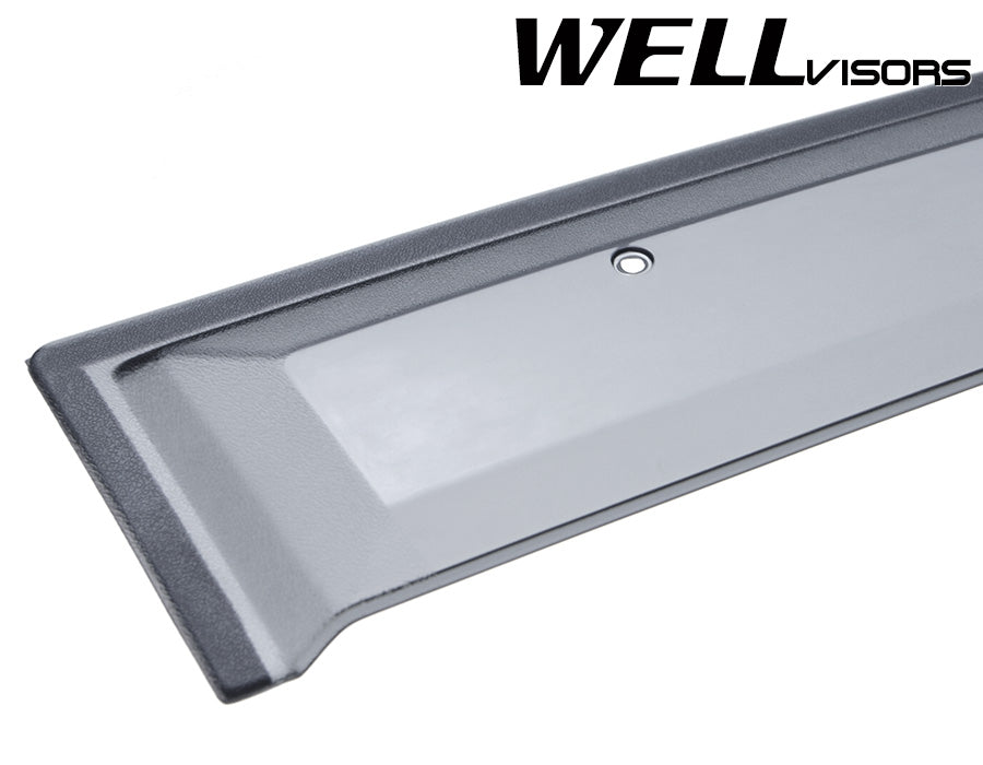 WellVisors Side Window Deflectors Jeep Compass 07-16 Premium Series ...
