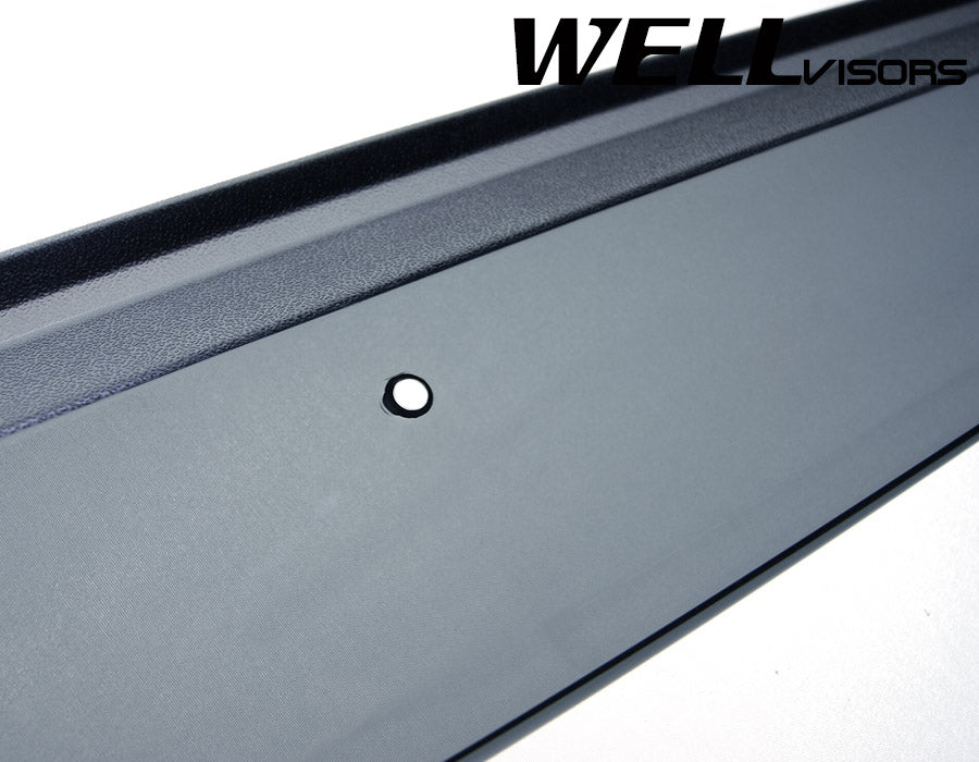 WellVisors Side Window Deflectors Toyota FJ Cruiser 07-14 Premium ...