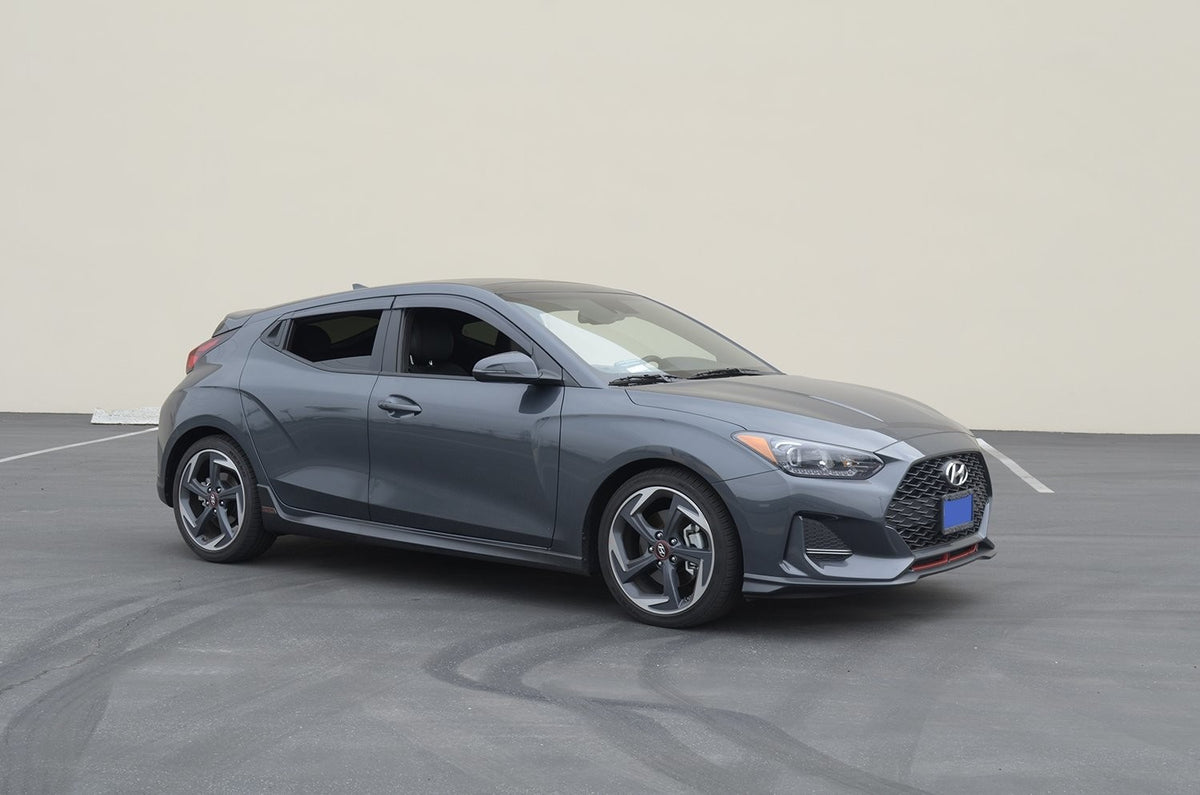 WELLvisors window deflectors for Hyundai Veloster 2019+ Premium Series