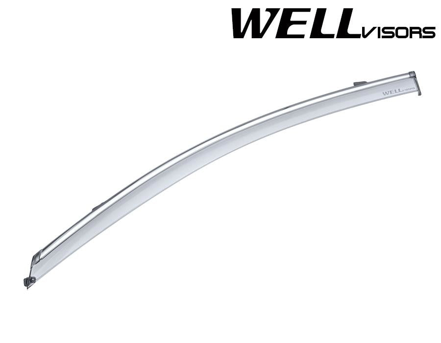 WellVisors Side Window Deflectors Mercedes Benz W205 C300 C400 C-Class ...